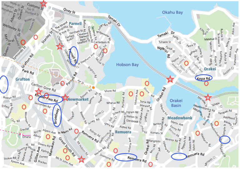 A call for Newmarket/ Parnell/ Remuera/ Meadowbank/ Orakei feedback ...