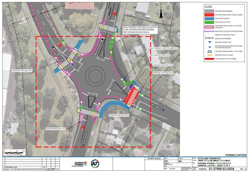 Dutch cycle roundabouts in Glen Innes? - Bike Auckland