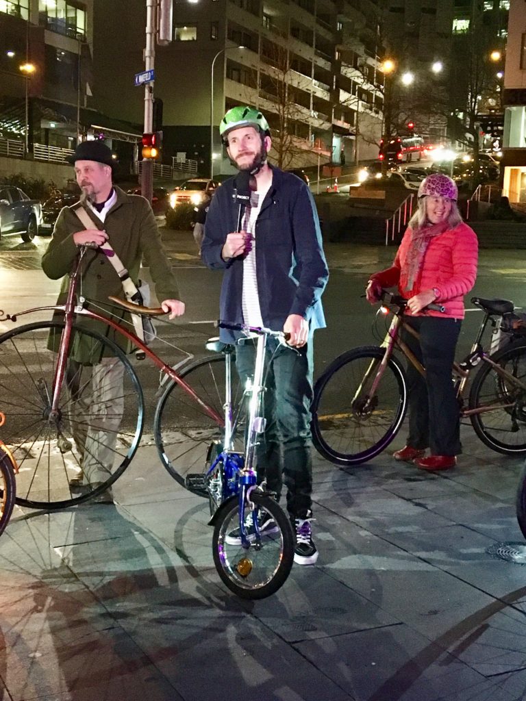 Auckland's first bicycle ride: 150 years ago today!