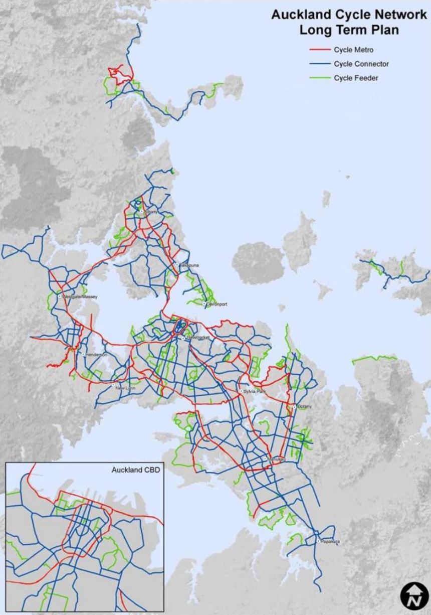 Proposed-Auckland-Cycling-Network - Bike Auckland