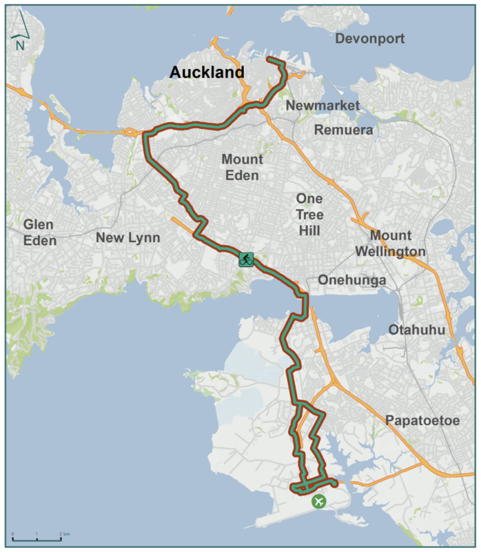 Biking to, through and round Auckland Airport: what's the plan?