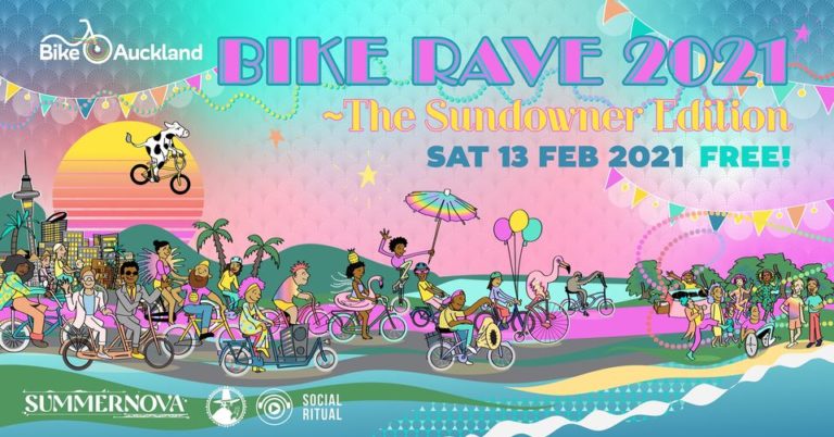 Bike Rave 2021 - The Sundowner Edition - Bike Auckland
