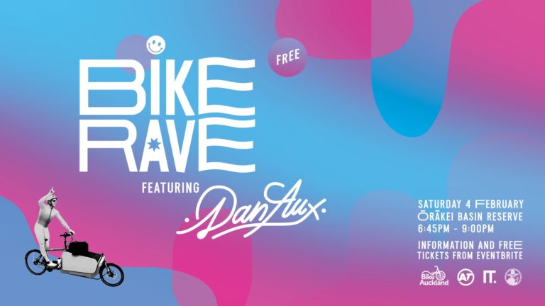 Bike Rave 2023 Ōrākei Basin Edition feat. Dan Aux - Bike Auckland
