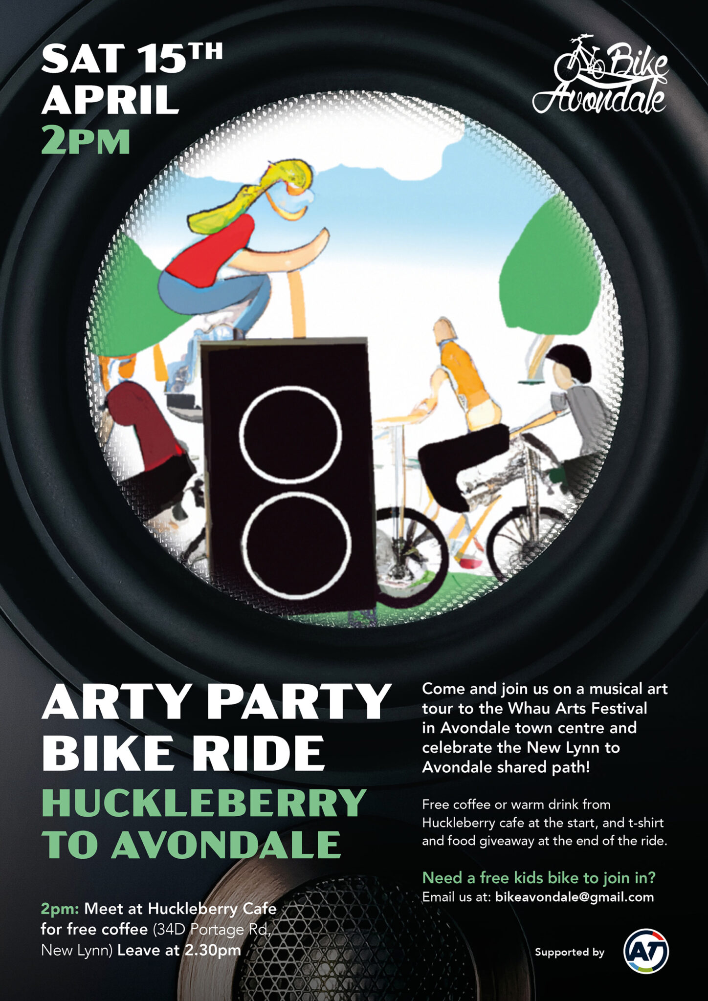Arty Party Bike Ride 15th April - Bike Auckland