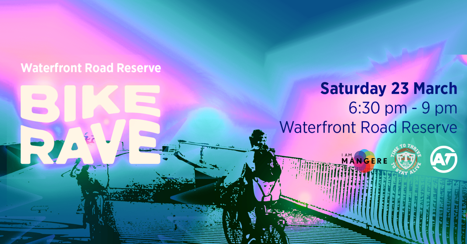 Māngere Bridge Bike Rave - Bike Auckland