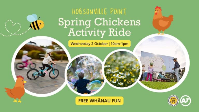 Spring Chickens Activity Ride - Bike Auckland